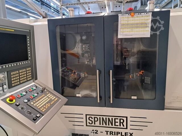 CNC-Dupli vreteno Strug
Spinner TD42 Triplex