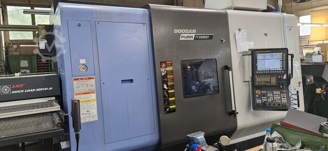 CNC centar za okretanje
DOOSAN PUMA TT 2500 SY