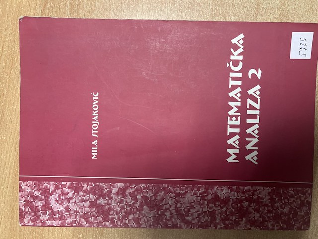 matematicka analiza 2/stojakovic mila