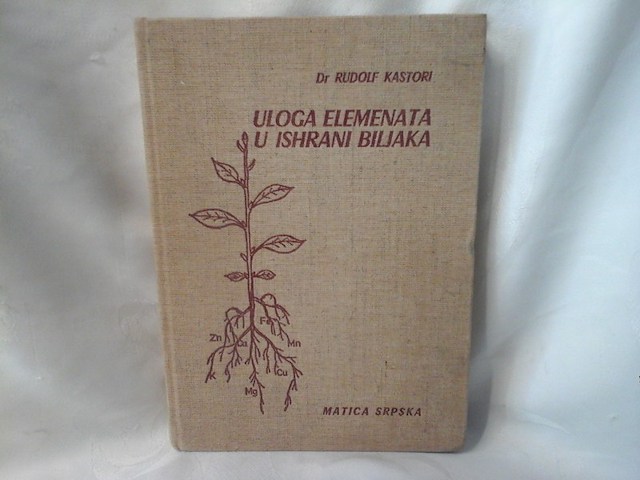 Uloga elemenata u ishrani biljaka Rudolf Kastori