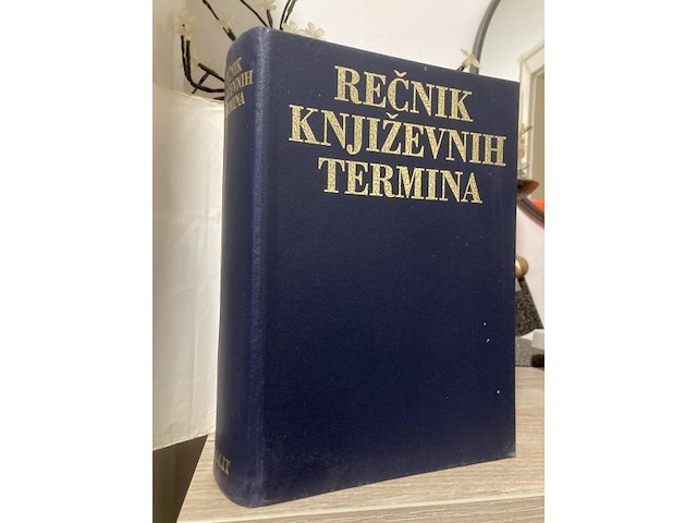 REČNIK KNJIŽEVNIH TERMINA D. Živković i saradnici