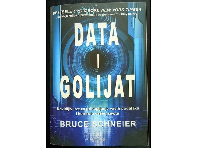 Data i Golijat - Bruce Schneier