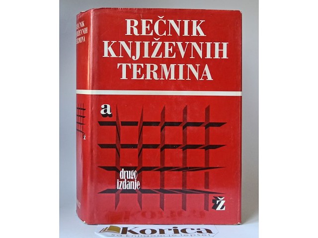 REČNIK KNJIŽEVNIH TERMINA