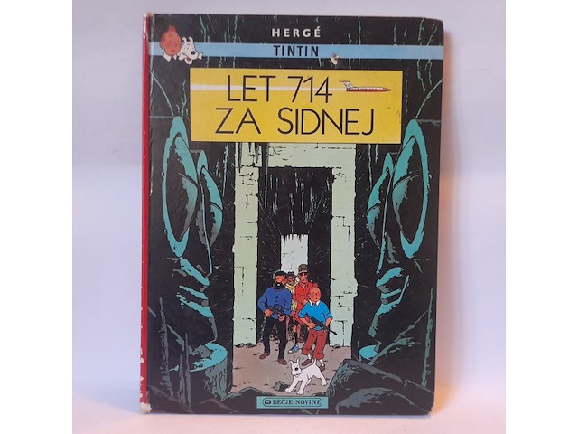 Let 714 za Sidnej Tintin Herge