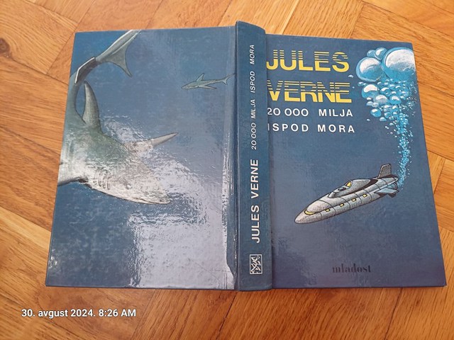 JULES VERNE (ŽIL VERN), 20000 MILJA POD MOREM