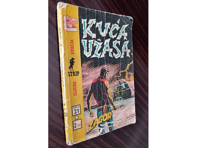 Zagor Zlatna serija 21, Kuća užasa