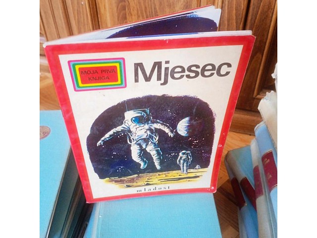 Moja prva knjiga - MESEC -  MJESEC