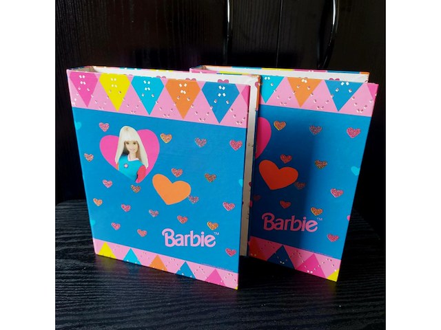 Barbie BINDER 1999 g. Original made in ITALY BAS RETKO!