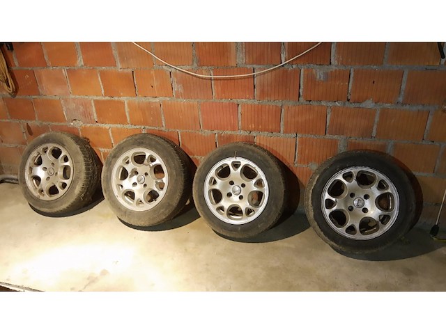 Felne Alessio 15, 4x108 r15, gume su lose