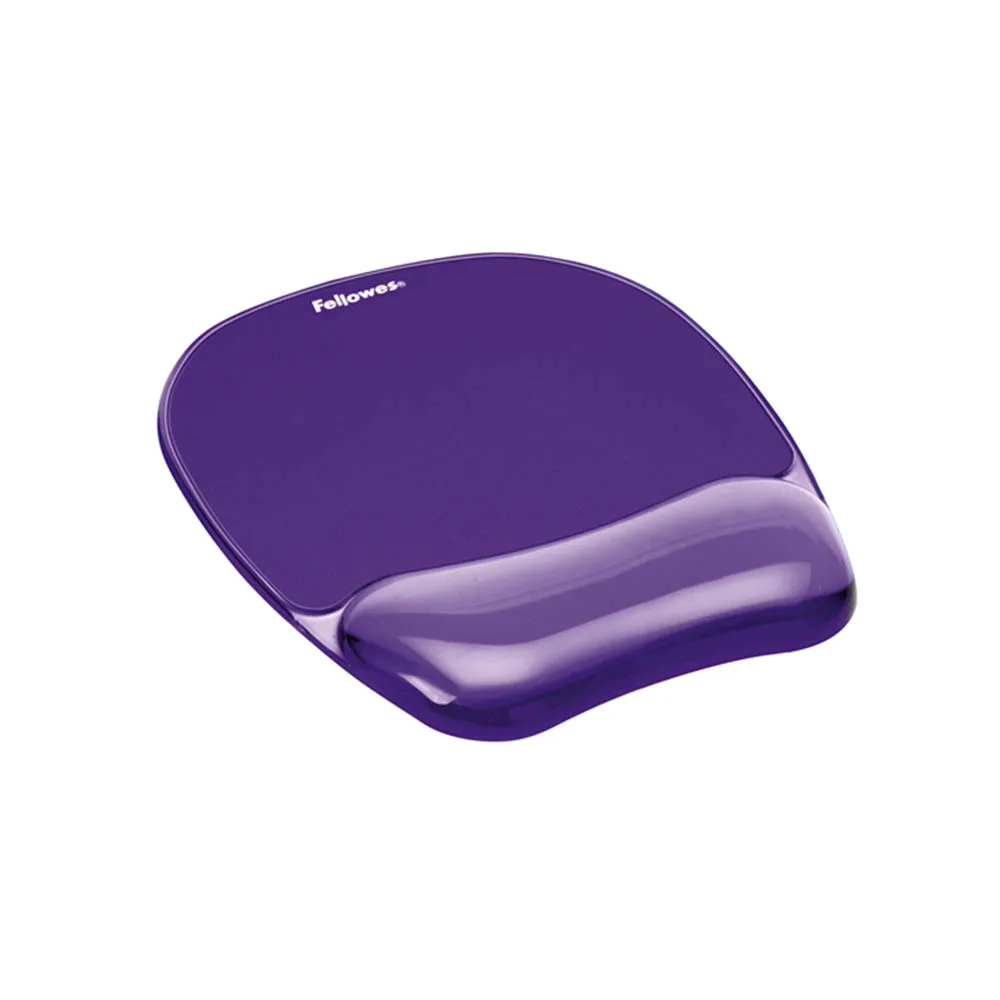 Fellowes Podloga sa odmaračem za zglob sa gelom FELLOWES CRYSTALS 9144104 purple