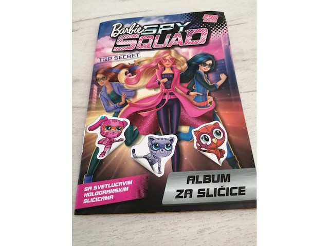 Album za sličice - Barbie spy Squad