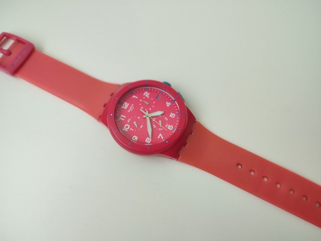 Swatch sat Chrono Pink