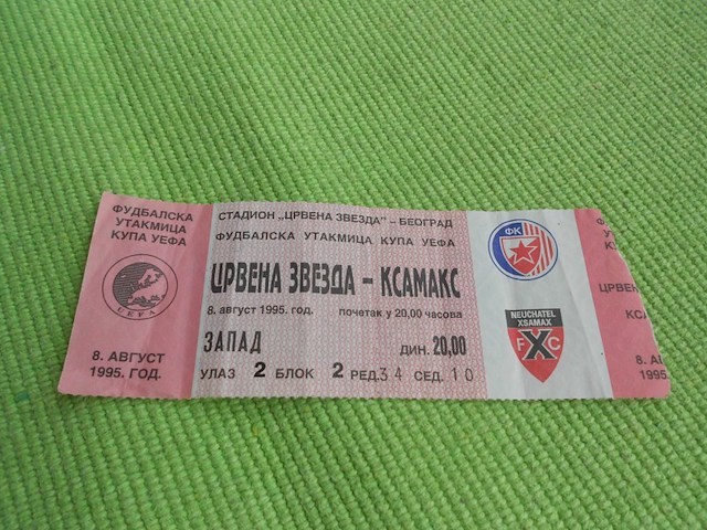 Crvena Zvezda - Ksamaks 1995.