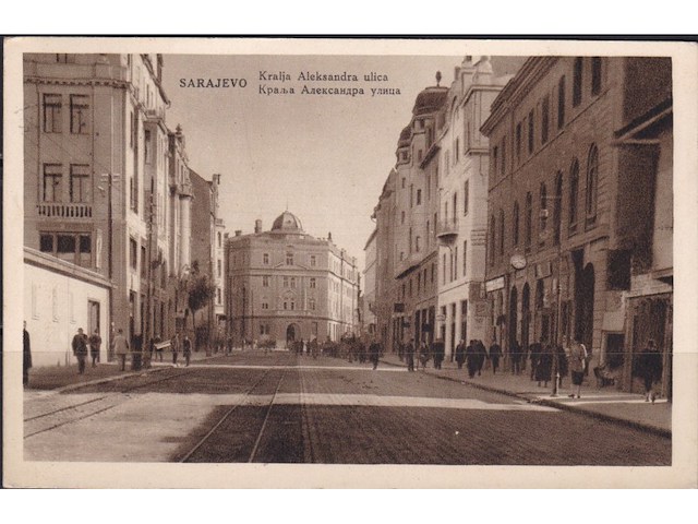 Kraljevina Jugoslavija 1929 Sarajevo razglednica