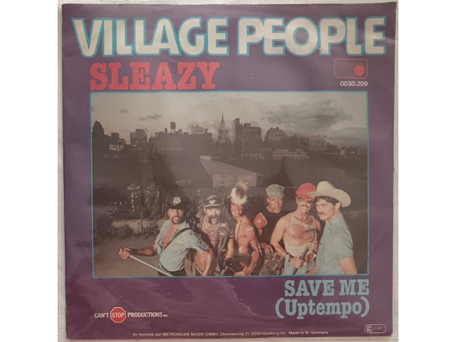 VILLAGE  PEOPLE  -  SLEAZY