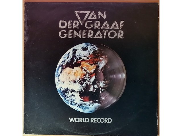 LP VAN DER GRAAF GENERATOR - World Record (1976) UK, VG