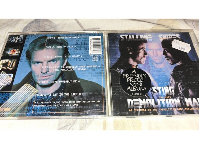 Sting - Demolition man soundtrack , ORIGINAL