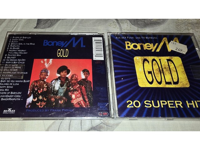 Boney M - Gold, 20 super hits , ORIGINAL