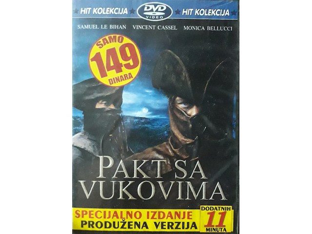 Pakt sa vukovima DVD Nov