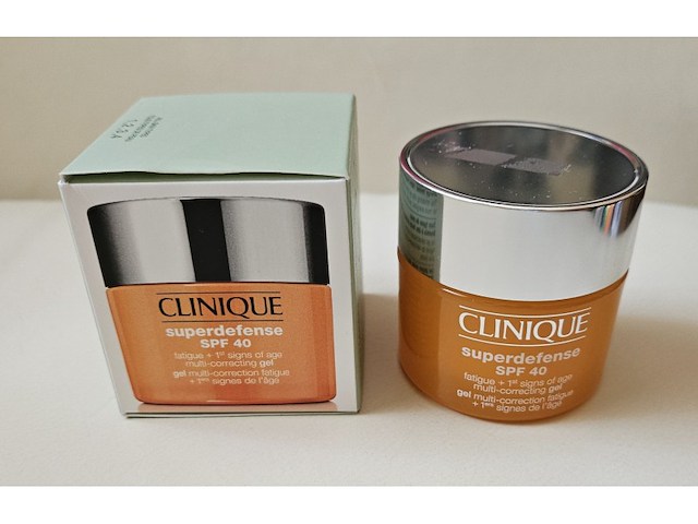 CLINIQUE Superdefense™ SPF 40 krema, nova