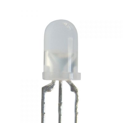 LED DIODA 5MM PLAVO-CRVENA, 3 PINA