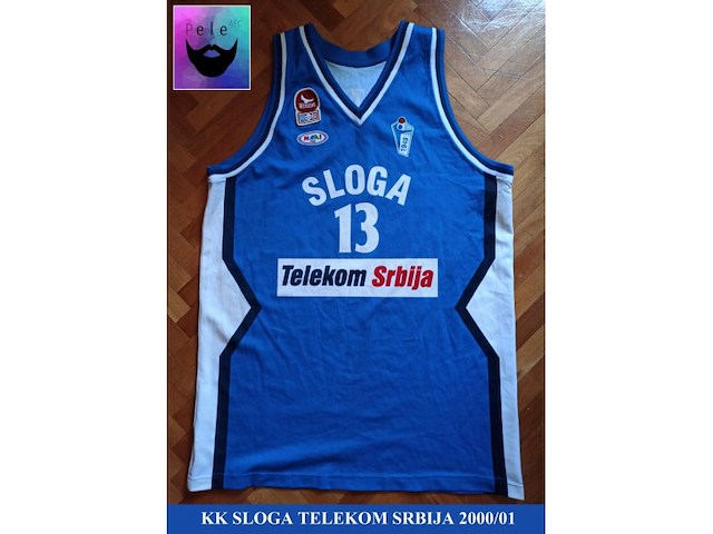 KK Sloga Telekom Srbija 2000/01 #13 Winston Yuba Liga