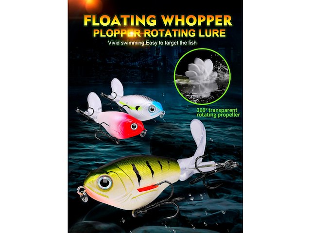 Varalica whopper plopper 80mm