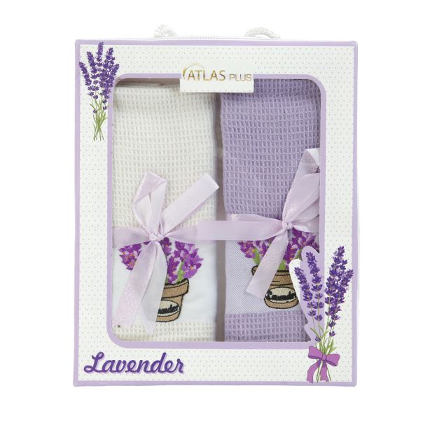 ENA Set krpa 2/1 Lavander 45x70cm