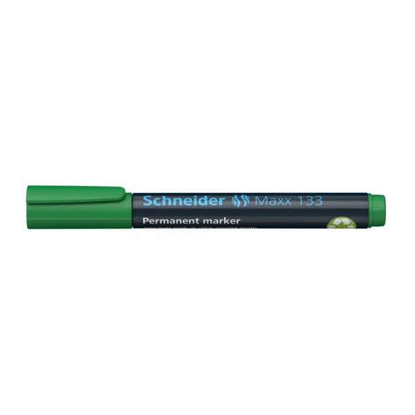 Schneider Permanent marker SCHNEIDER 133 zeleni kosi