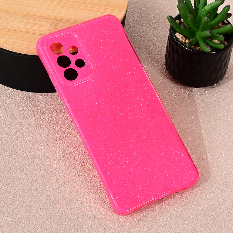 Zastitna maska (futrola) Sparkle Dust - Samsung A325 Galaxy A32 4G (EU) pink