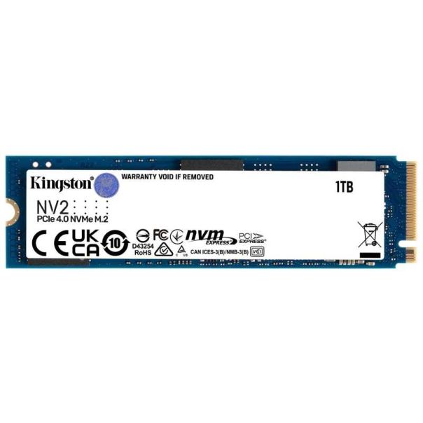 KINGSTON 1TB M.2 NVMe SNV2S/1000G SSD NV2 series