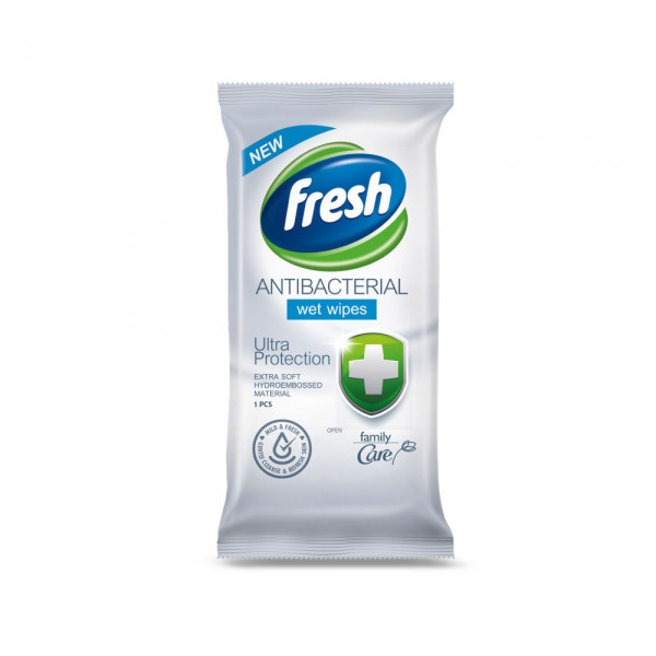 Vlažne maramice Fresh Antibacterial u kesici 1/1