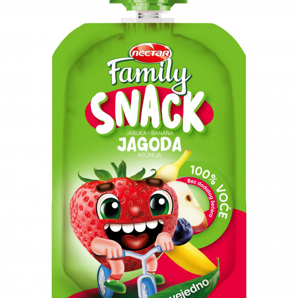 Nectar family pouch jagoda 100g