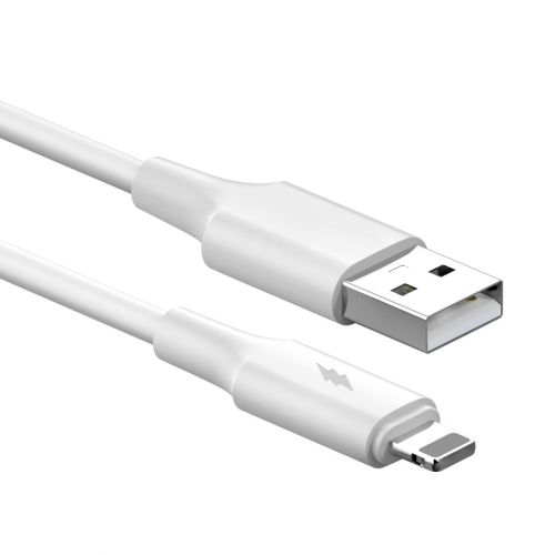 USB Data kabl KONFULON DL48, 2.4A, USB na iPhone lightning beli 1m