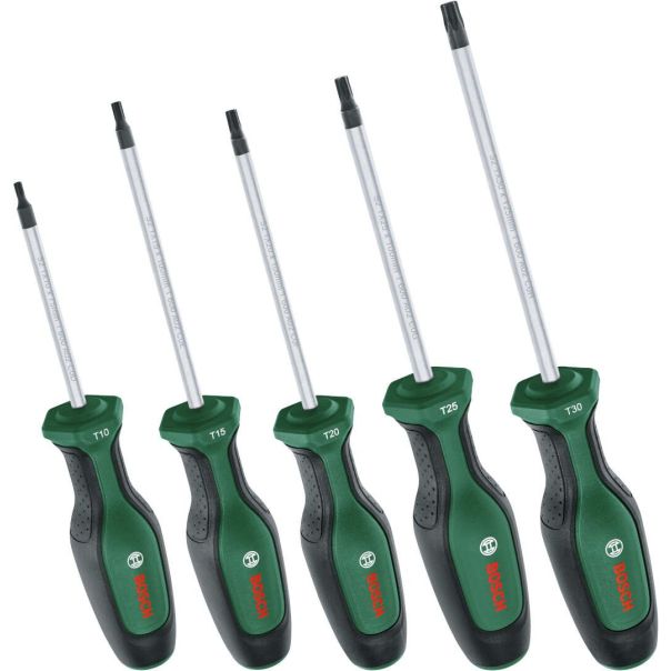 BOSCH Set odvrtača Torx 5 kom