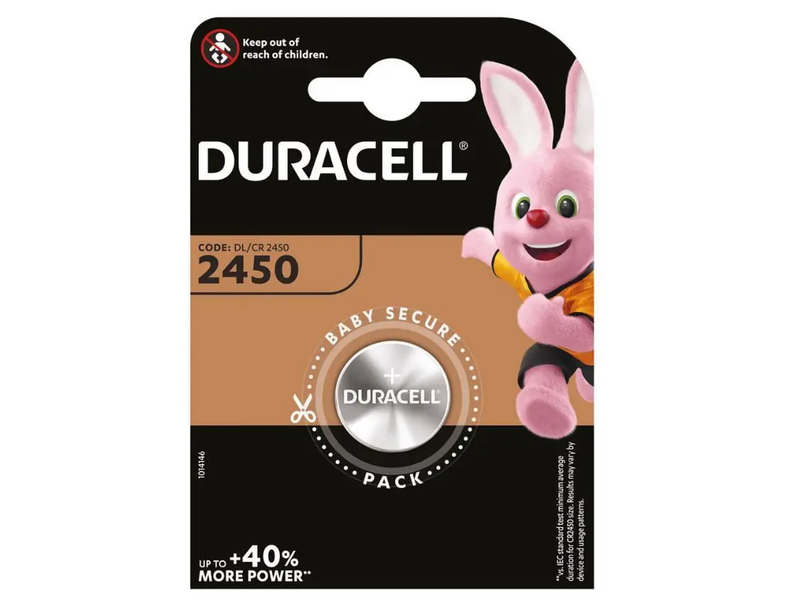 DURACELL DL2450 Litijumska baterija, 5.35V