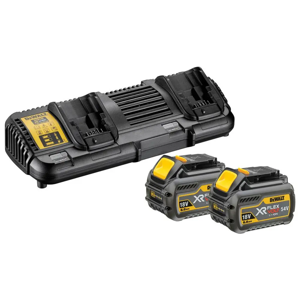 DeWalt DCB132T2 54V XR FlexVolt set baterija i punjača, 2x6.0Ah