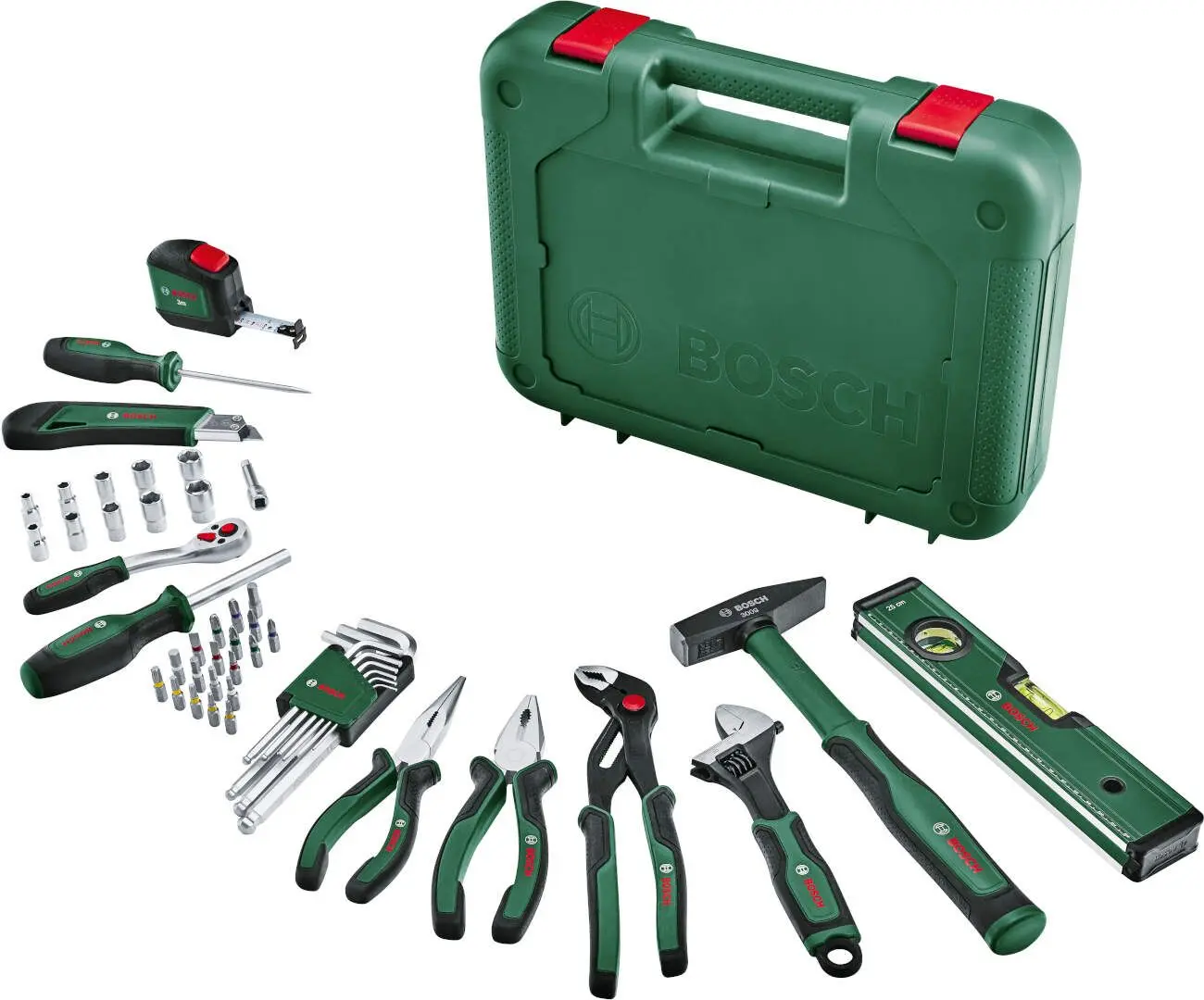 Bosch 52-delni Advanced set ručnog alata 1600A02BY7