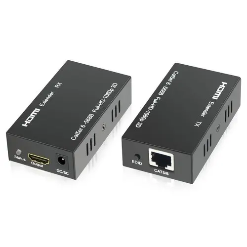 HDMI Ekstender single utp 60m HD-EX060 crni