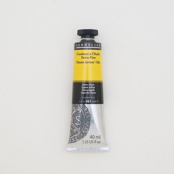 Sennelier Extra-fine Oil colour Tube 40 ml - 1,35 fl oz S2 - Lemon yellow