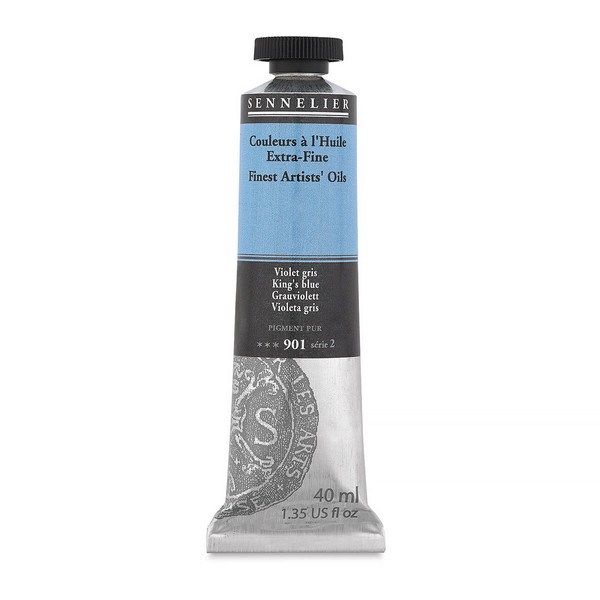 Sennelier Extra-fine Oil colour Tube 40 ml - 1.35 fl oz S2-King’s blue