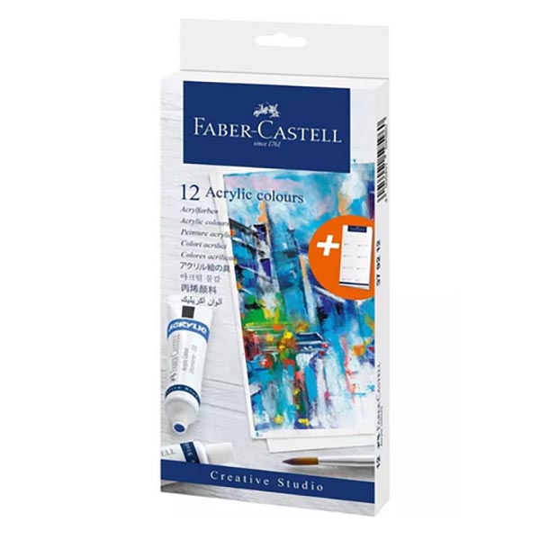 Faber-Castell FC AKRILNE BOJE 1/12 379212