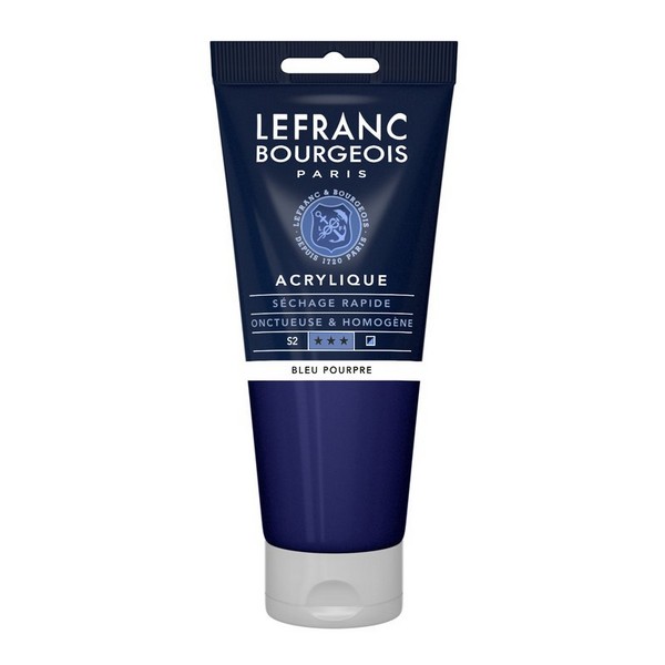 L&B Fine acrylic L&B FINE ACRYLIC 200ML TUBE BLUE PURPLE