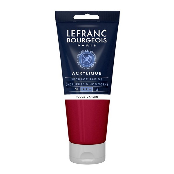 L&B Fine acrylic L&B FINE ACRYLIC 200ML TUBE CARMINE RED