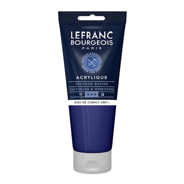 L&B Fine acrylic L&B FINE ACRYLIC 200ML TUBE COBALT BLUE HUE