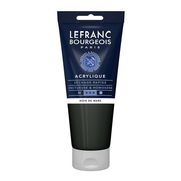 L&B Fine acrylic L&B FINE ACRYLIC 200ML TUBE MARS BLACK