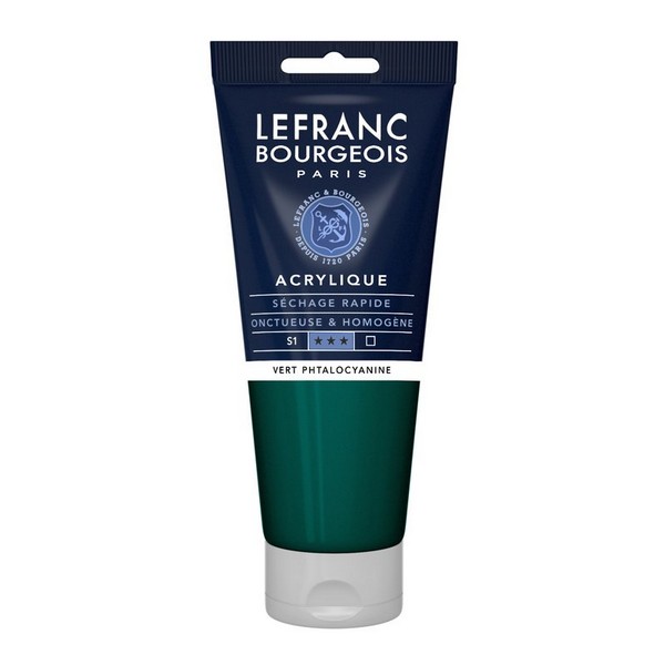 L&B Fine acrylic L&B FINE ACRYLIC 200ML TUBE PHTHALOCYANINE GREEN