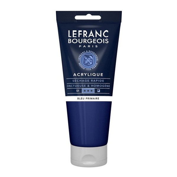 L&B Fine acrylic L&B FINE ACRYLIC 200ML TUBE PRIMARY BLUE