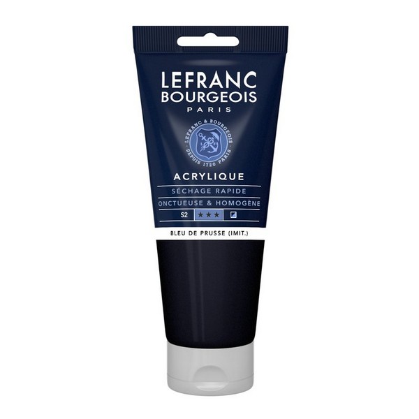 L&B Fine acrylic L&B FINE ACRYLIC 200ML TUBE PRUSSIAN BLUE