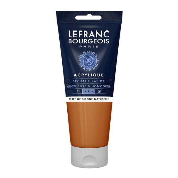 L&B Fine acrylic L&B FINE ACRYLIC 200ML TUBE RAW SIENNA